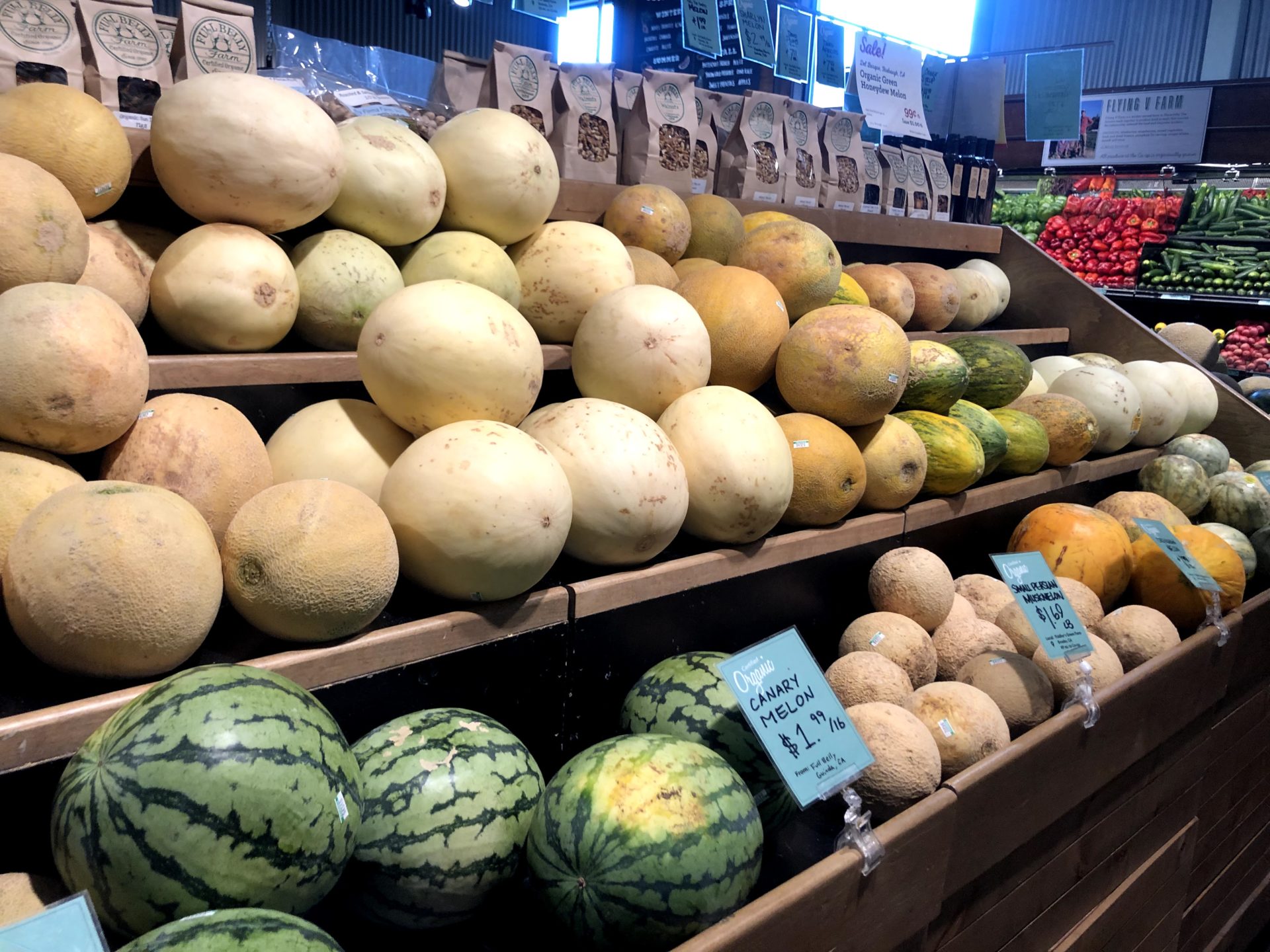 Summer Melon Displays - Veritable Vegetable