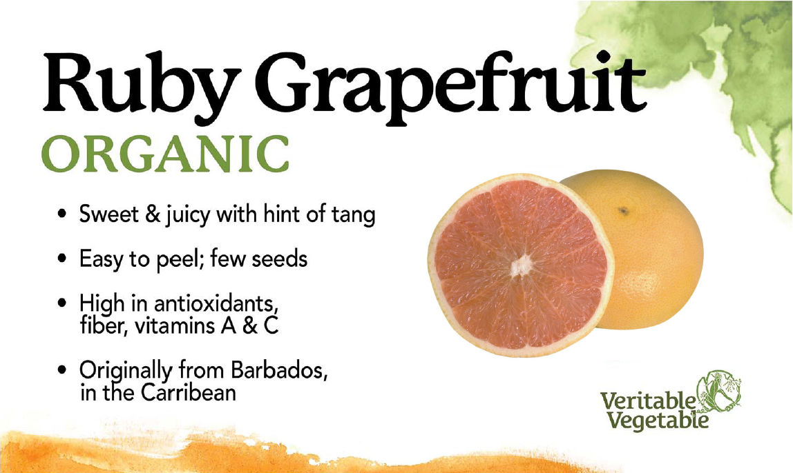 Ruby Grapefruit: the Crown Jewel of Citrus - Veritable Vegetable